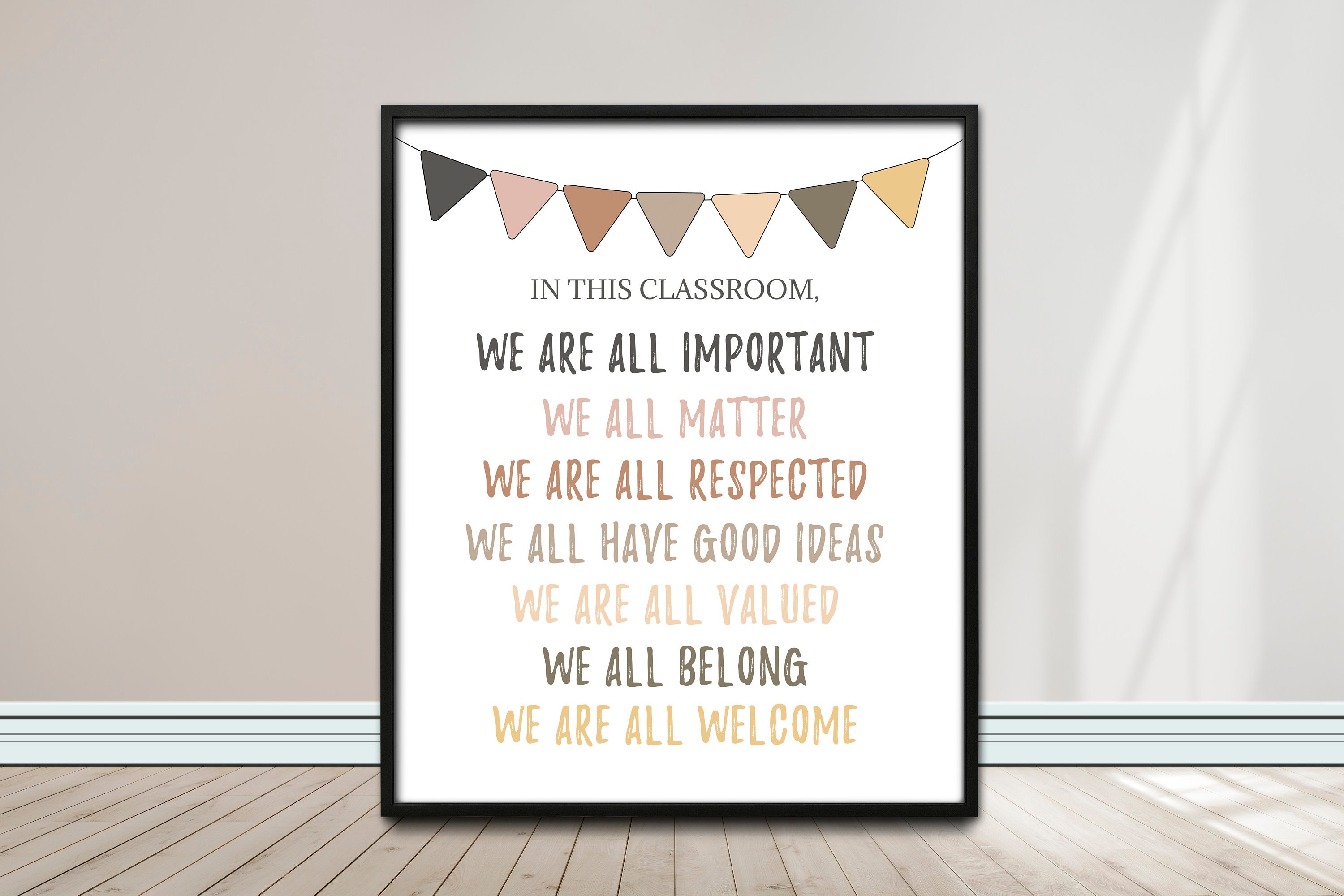 Inclusion Classroom Decor Printable Wall Art for Teachers | Etsy