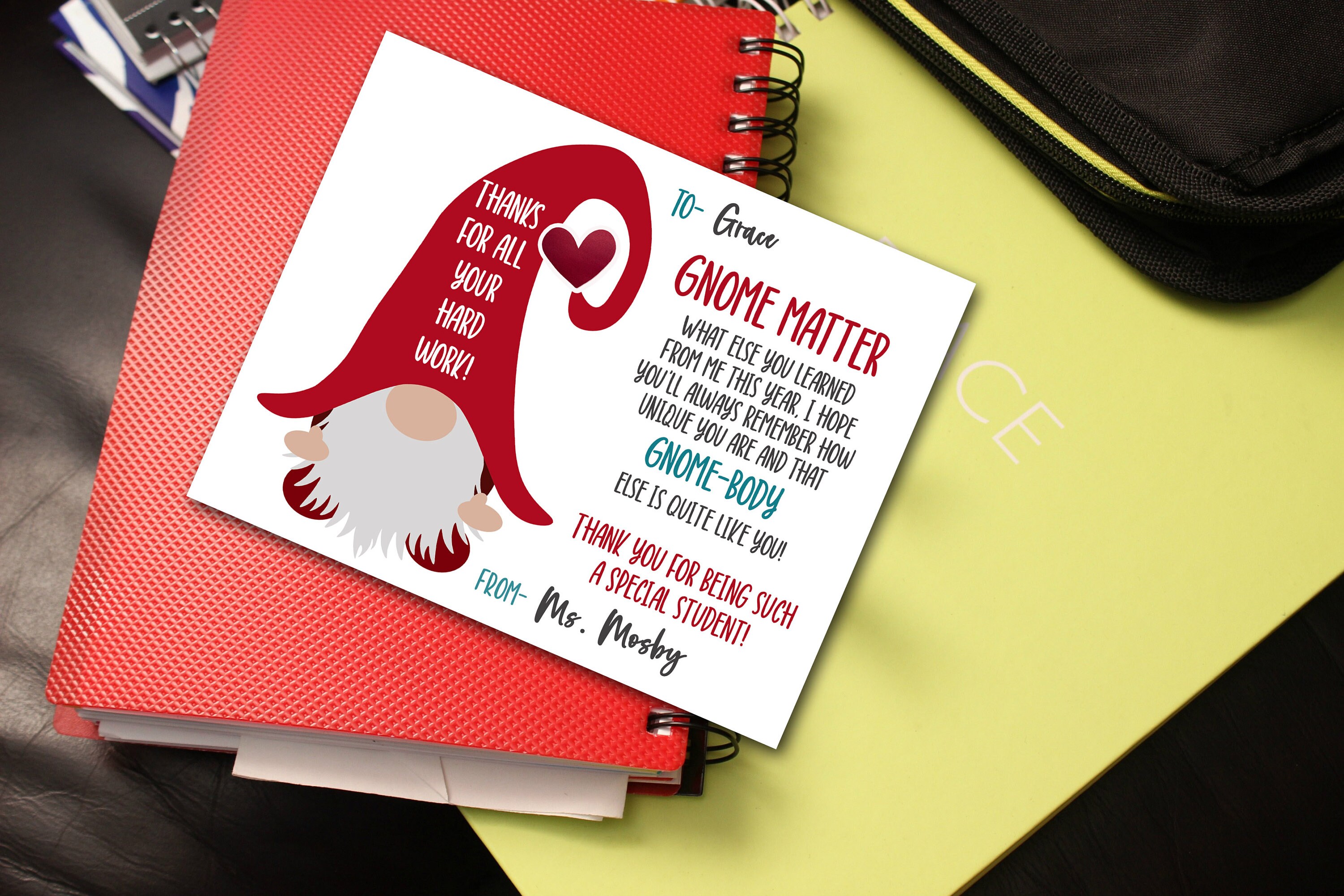 End of Year Notes From Teacher Last Day of School Card for - Etsy UK