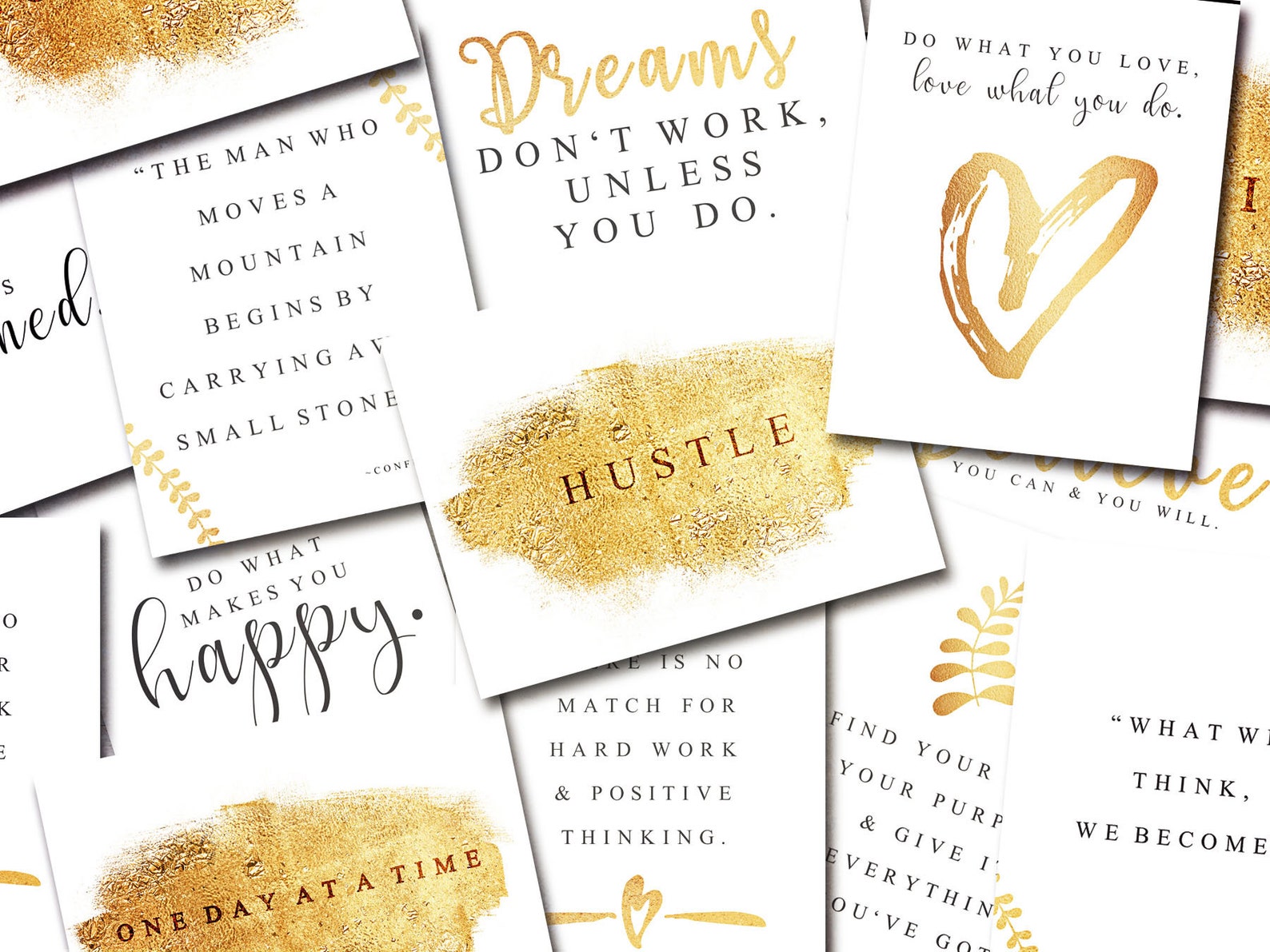 Vision Board Cards Manifest Cards Dream Board Instant | Etsy