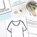 Earth Day T-shirt Design Activity, DIY Classroom Poster, School Wall ...