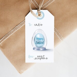 Printable Easter Gift Tags, Instant Download Easter Basket Tags, Easter ...