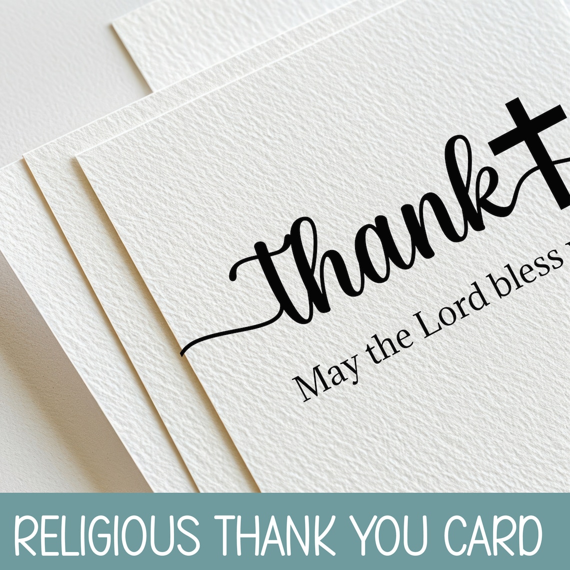 Christian Thank You Cards: Religious Scripture Sympathy Notes (digital ...