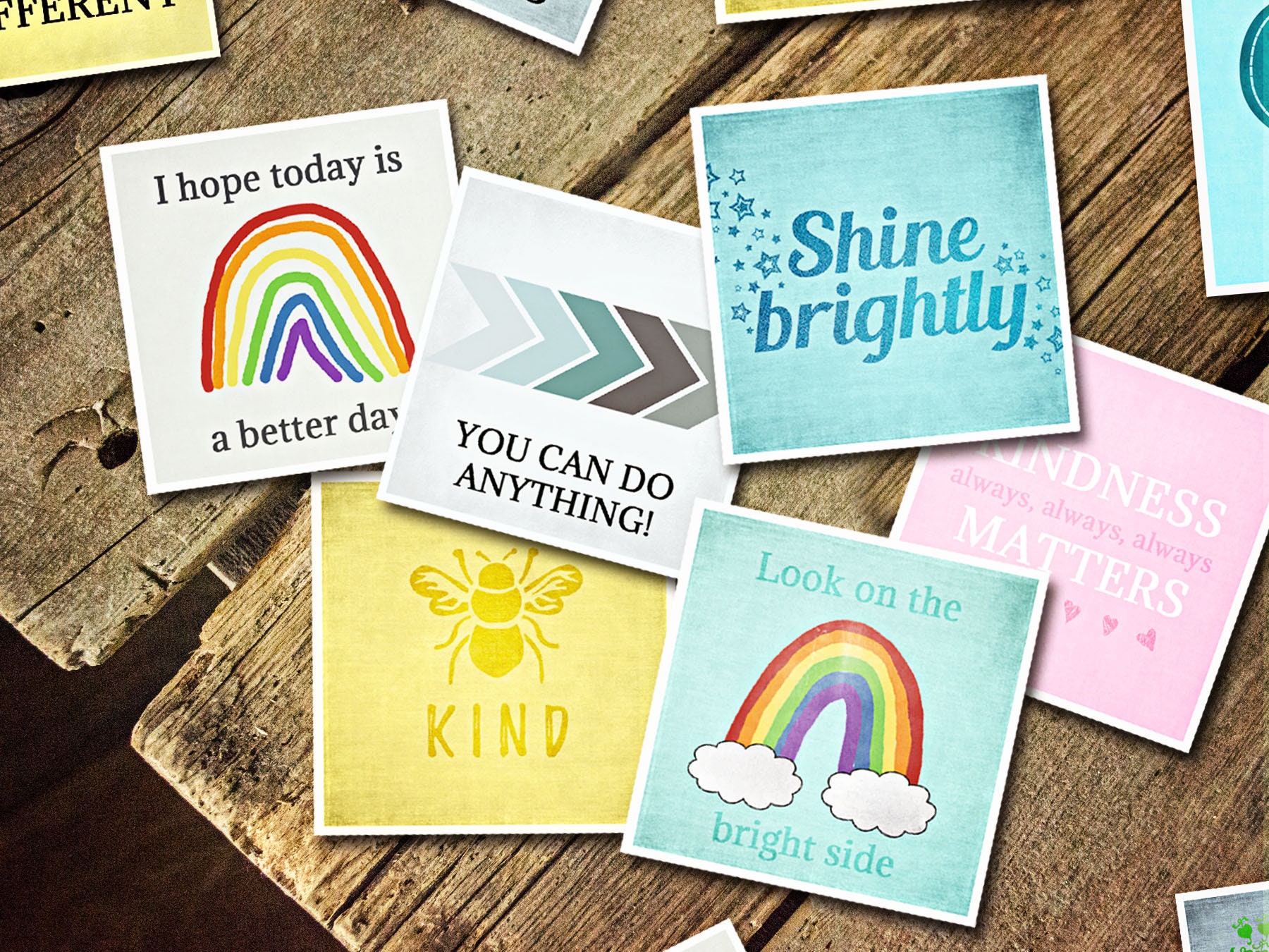 Kids Affirmation Cards, Printable Kindness Cards, Mindfulness Cards ...