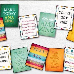 Printable Lunchbox Notes, Kids Kindness Cards, Positive Affirmation ...