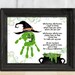 Halloween Handprint Craft, DIY Witch Crafts for Kids With Halloween ...