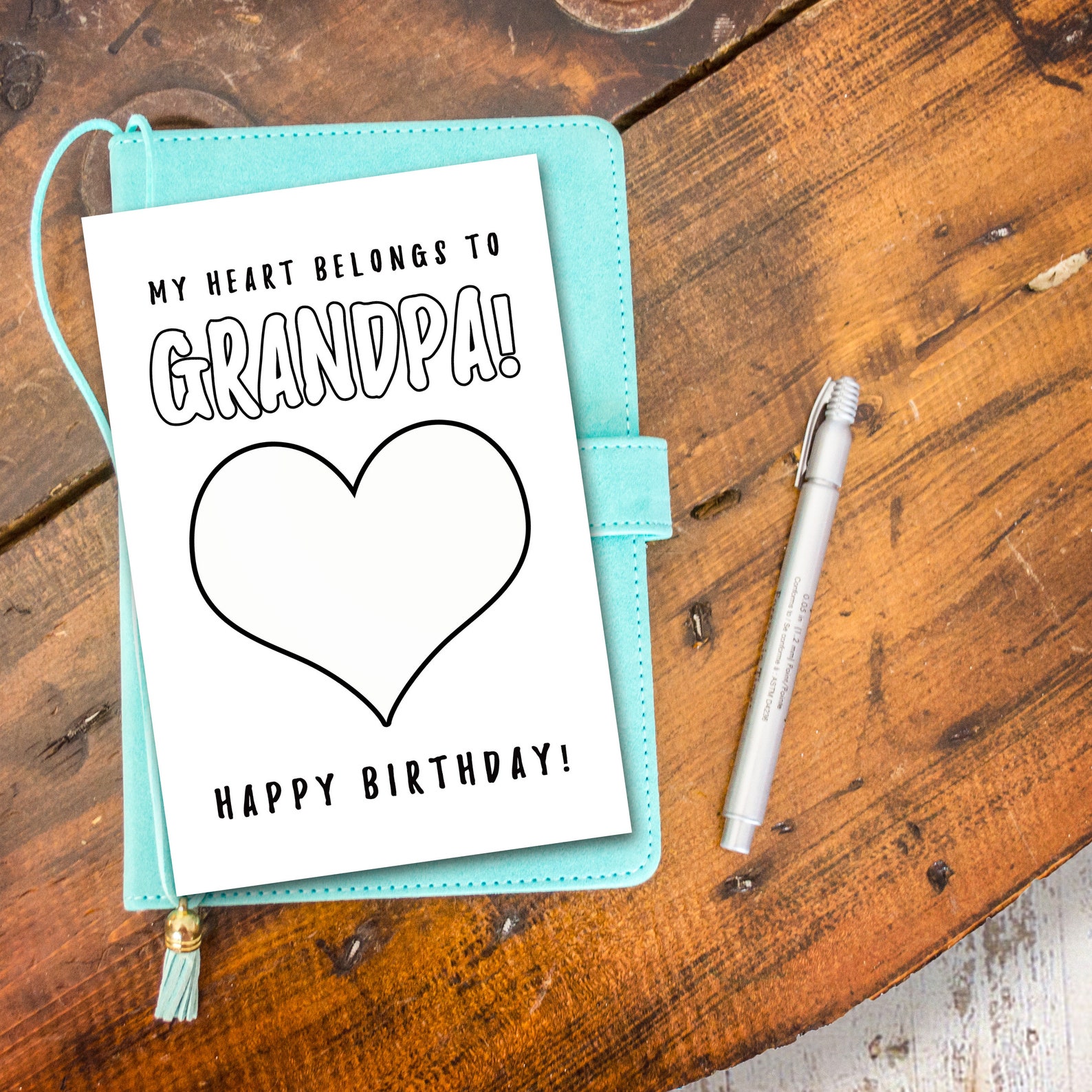Grandpa Birthday Card Printable