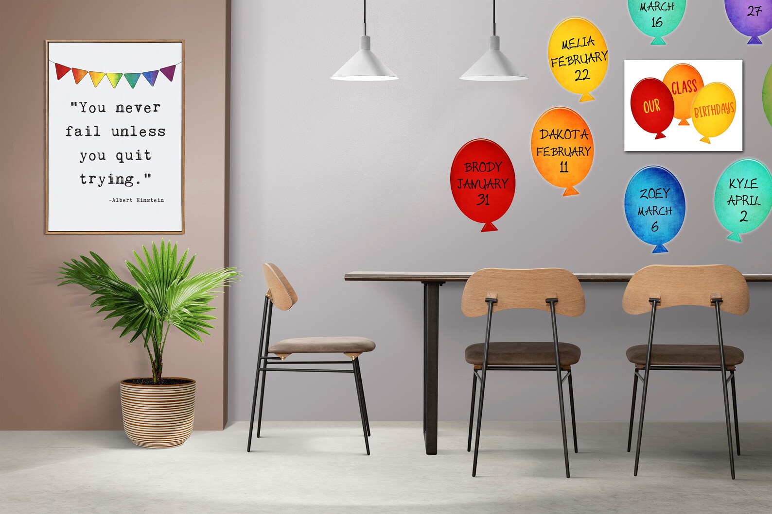 Class Birthday Display Printable Classroom Decor Birthday - Etsy Canada