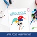 April Fools Day Craft, DIY Toddler Handprint Art, Homeschool Activity ...