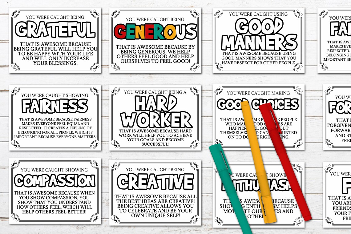 Printable Reward Coupons, Positive Reinforcement for Kids ...