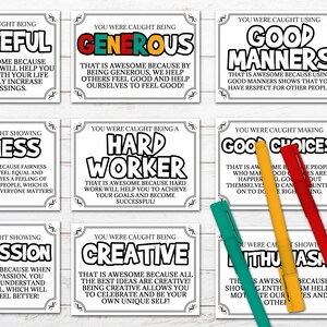 Printable Reward Coupons, Positive Reinforcement for Kids ...