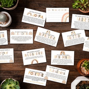 Printable Reward Cards, You Were Caught Cards, Good Behavior Coupons ...