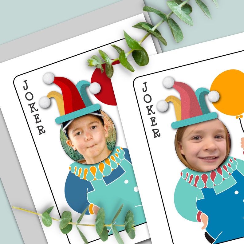 April Fools Day Prank DIY Kids Photo Craft Kit Instant - Etsy