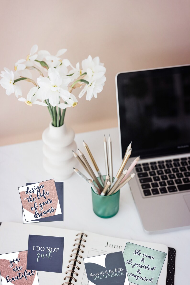 Printable Positive Affirmation Cards for Women, Motivational Quote Card ...