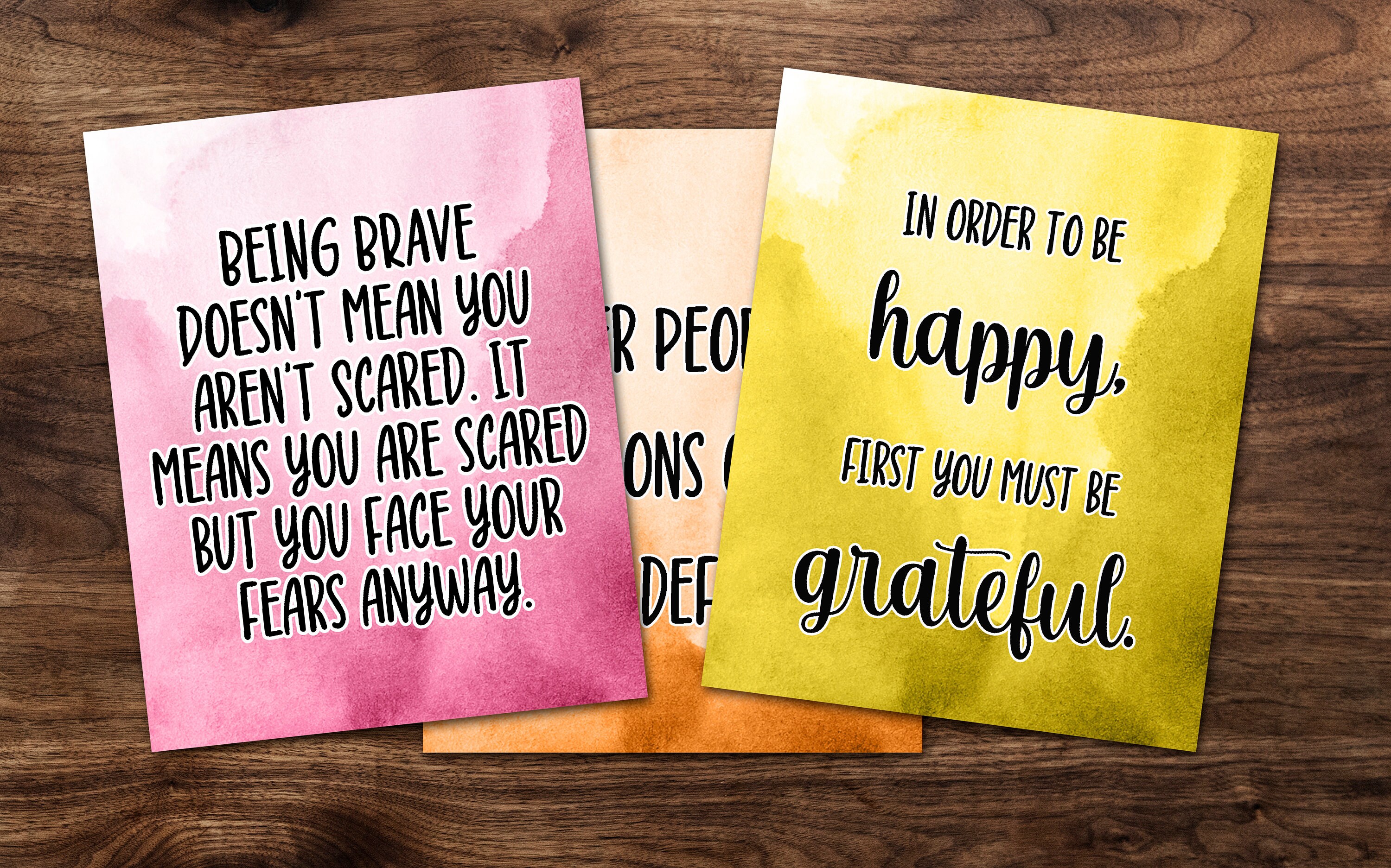 Printable Quote Cards for Children Kids Kindness Cards - Etsy Canada
