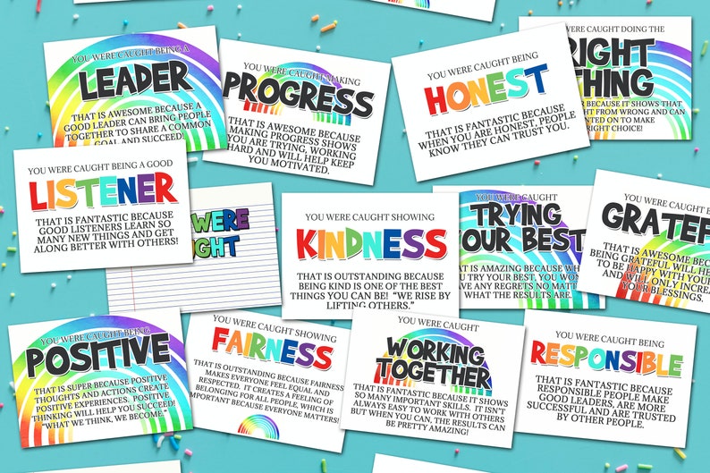 Printable Reward Cards for Kids Good Behavior Coupons | Etsy