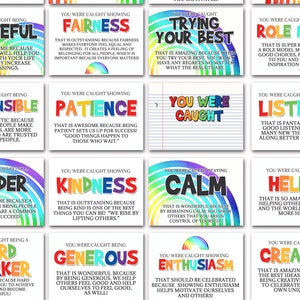 Printable Reward Cards for Kids, Good Behavior Coupons, Student ...