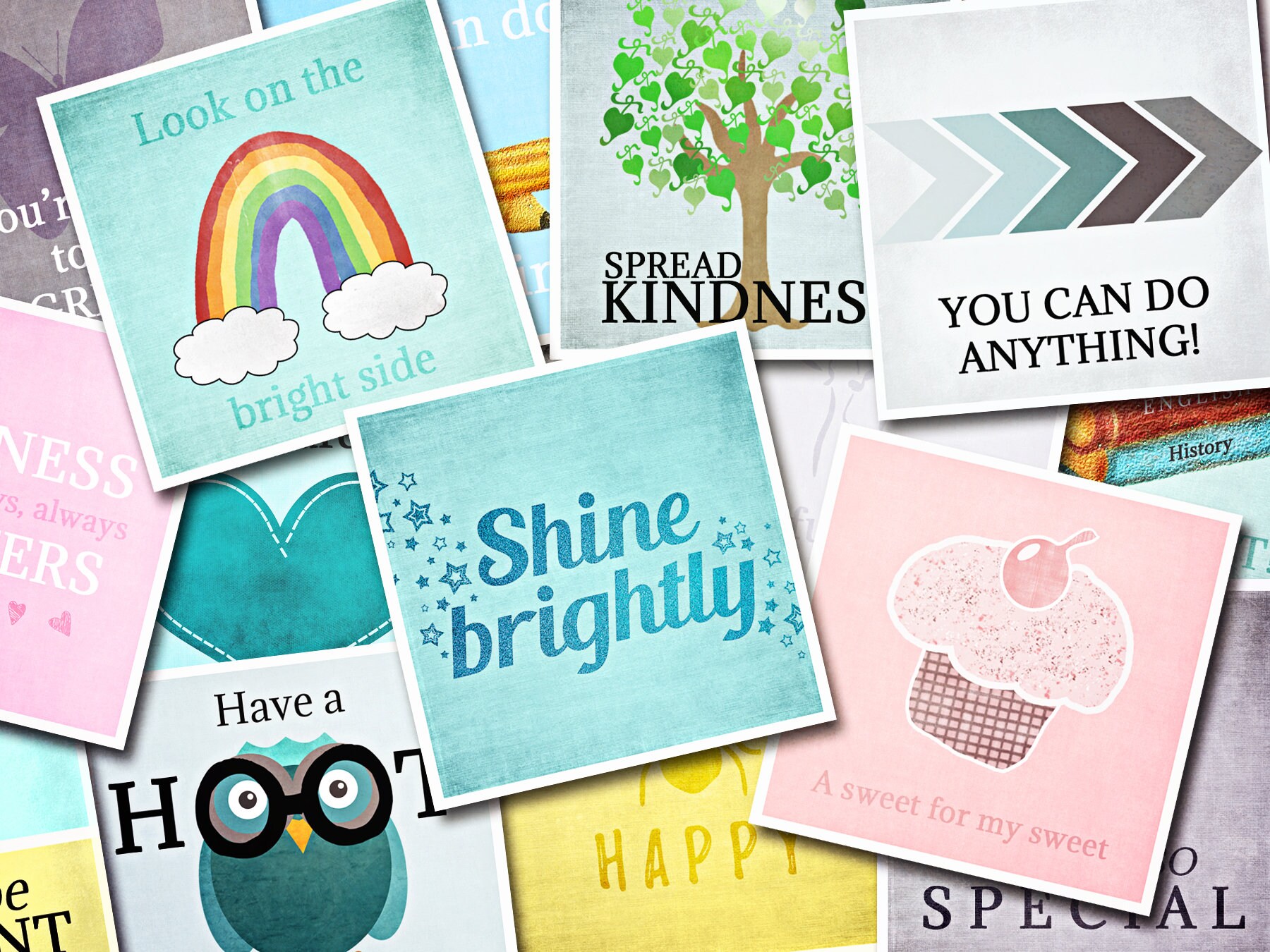 Lunch Box Love Notes Back to School Printable Kindness Quote - Etsy Canada