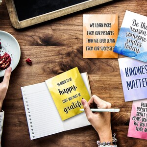 Printable Quote Cards for Children, Kids Kindness Cards, Motivational ...