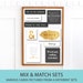 Vision Board Printables, Dream Board Words, Manifesting Planner Cards ...