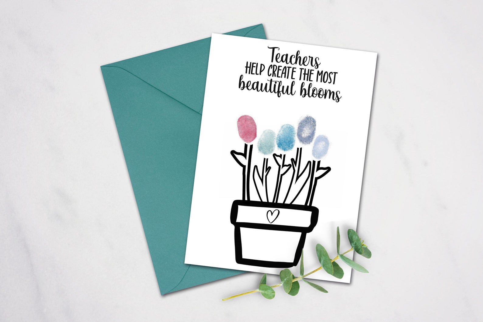 Printable Teacher Appreciation Card From Student, Instant Download ...