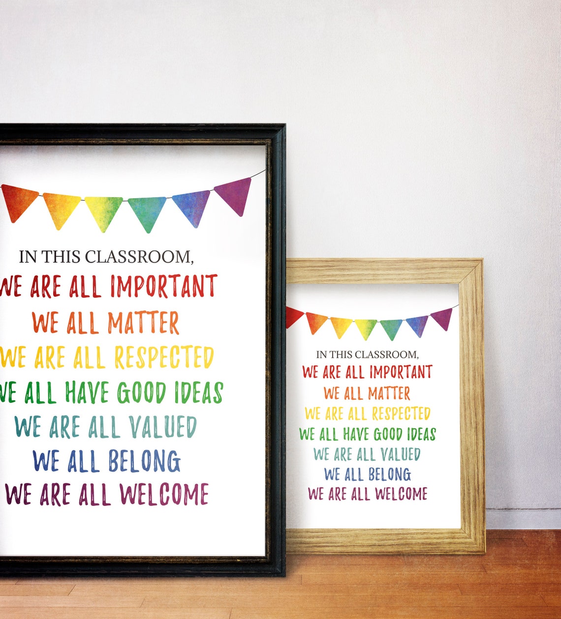 Inclusive Classroom Decor Student Welcome Sign Printable - Etsy