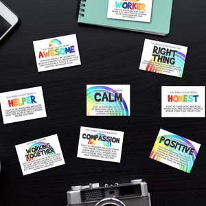 Printable Reward Cards for Kids, Good Behavior Coupons, Student ...