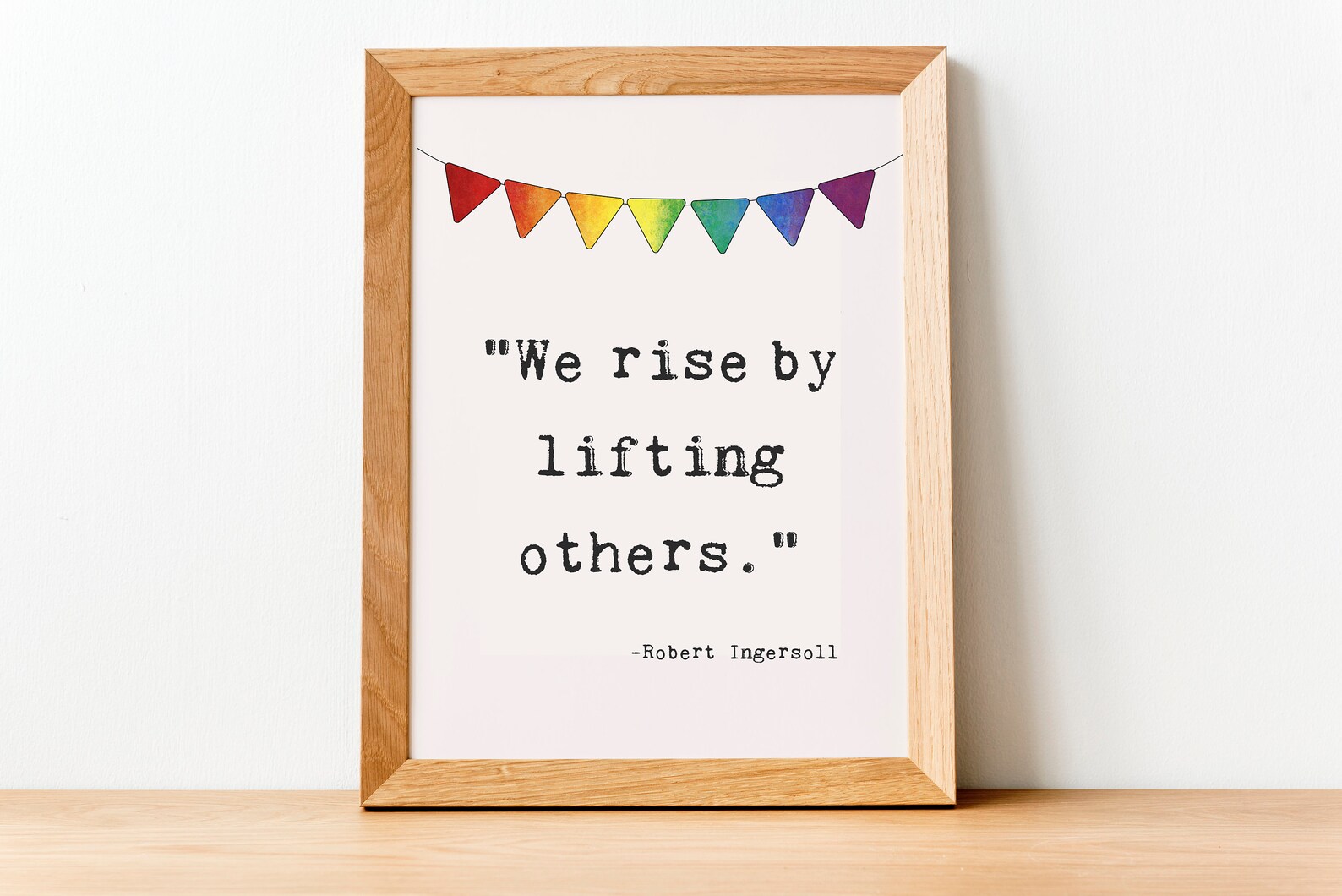 We Rise by Lifting Others Printable School Sign - Etsy
