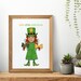 St. Patrick's Day Photo Crafts for Kids, DIY Leprechaun Art, March ...