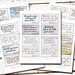 Printable Scripture Cards, Bible Journaling Printables, Prayer Pocket ...