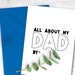 All About Dad Book, Printable Father's Day Craft Kit for Kids ...