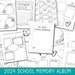 School Memory Album, End of Year Scrapbook for Students, 2024 Class ...