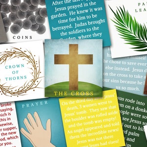 Easter Scripture Prayer Cards for Kids, Printable Bible Verse Cards ...