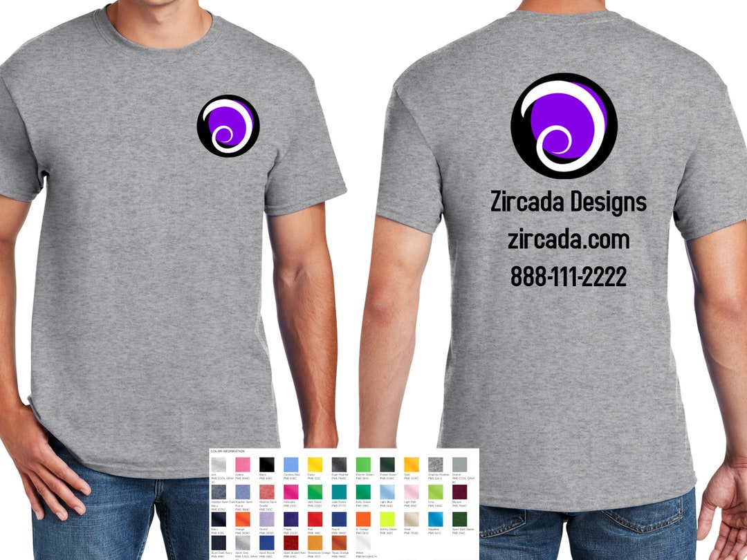 Custom Work Shirt Logo Personalized Small Business Owner Uniform Tee - Etsy