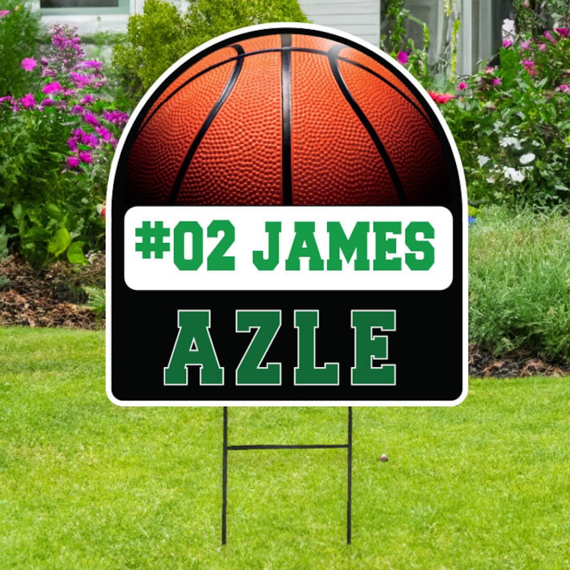Basketball Sign - Etsy
