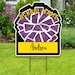Personalized Dance Yard Sign | Customizable School Spirit Garden ...