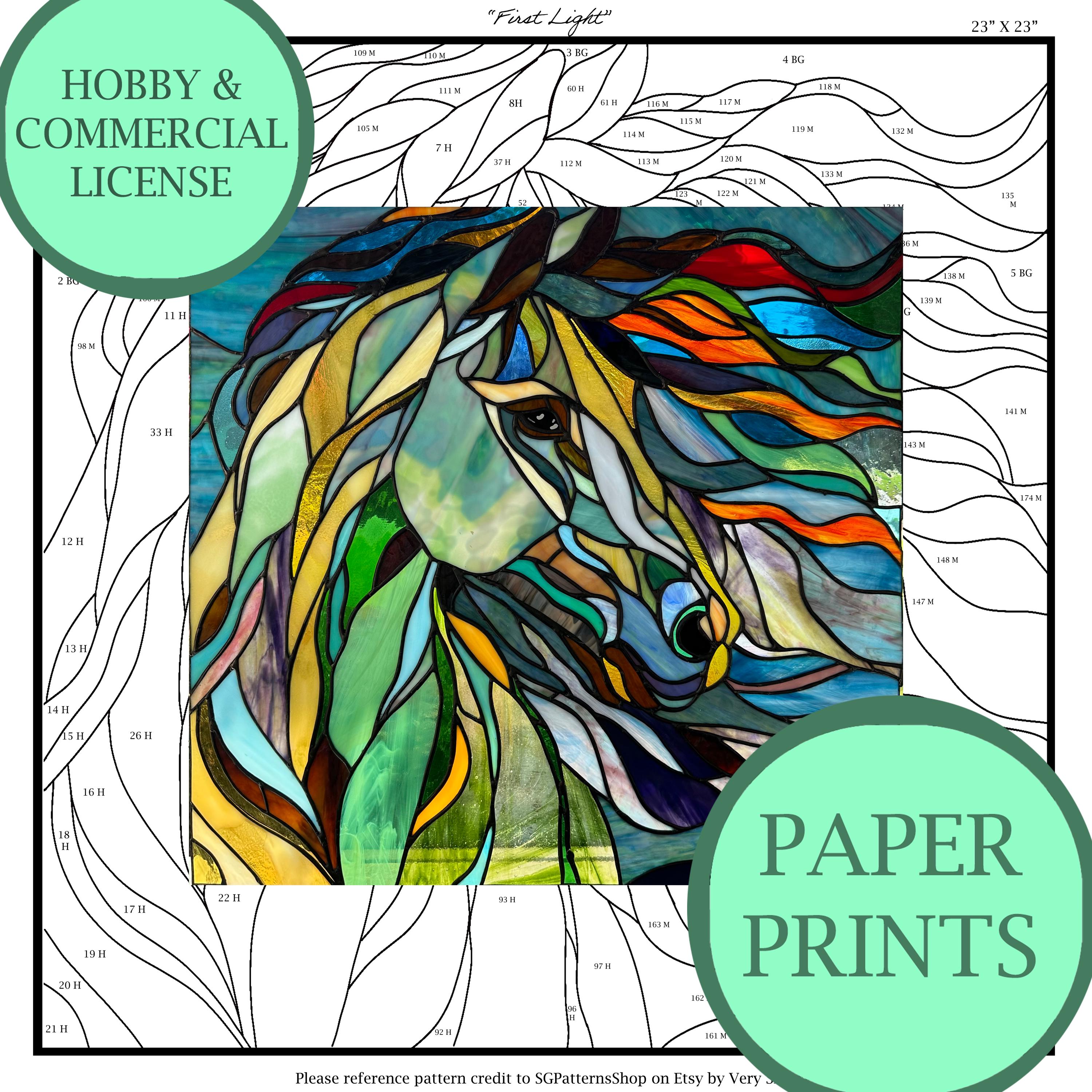 2 Prints of first Light Pattern Shipped to You - Etsy