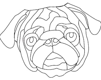 STAINED GLASS PATTERN Sherry Fain Flower - Etsy