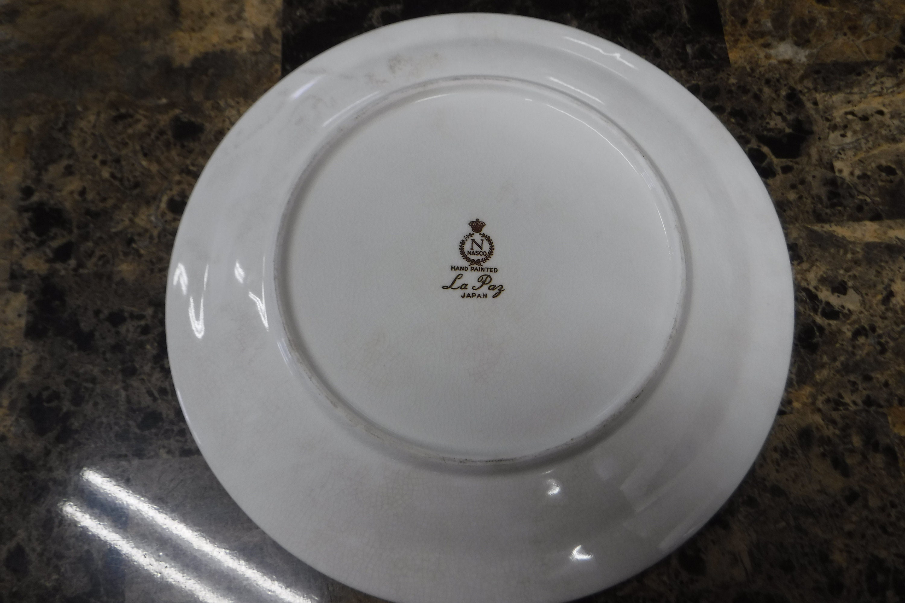 Vintage Mid Century NASCO Japan La Paz Dinner Plate Hand | Etsy