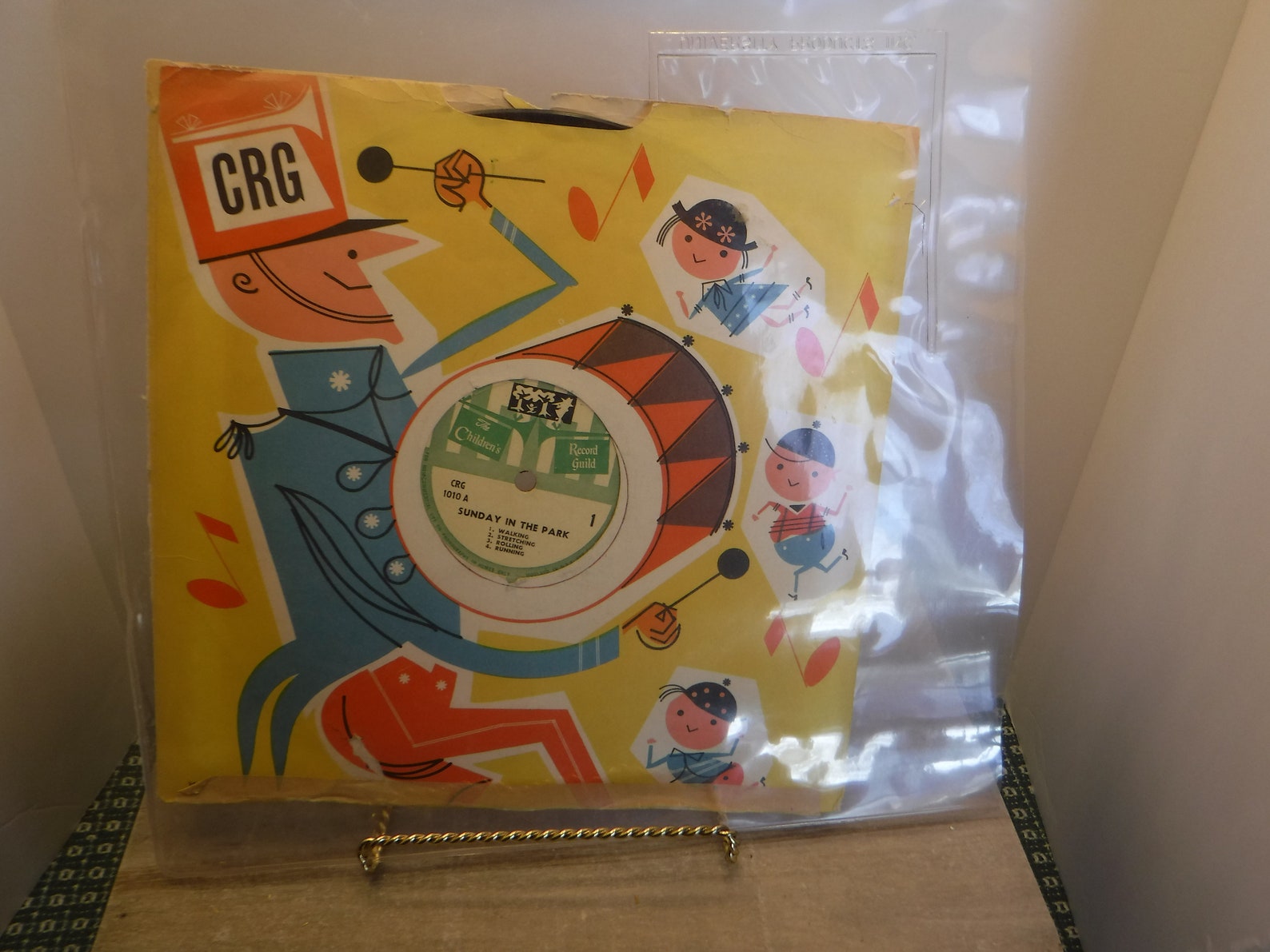 1954 Vintage Children's Record Guild Sunday in the Park - Etsy Hong Kong