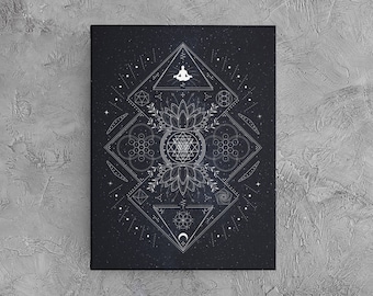Platonic Solids Poster - Etsy