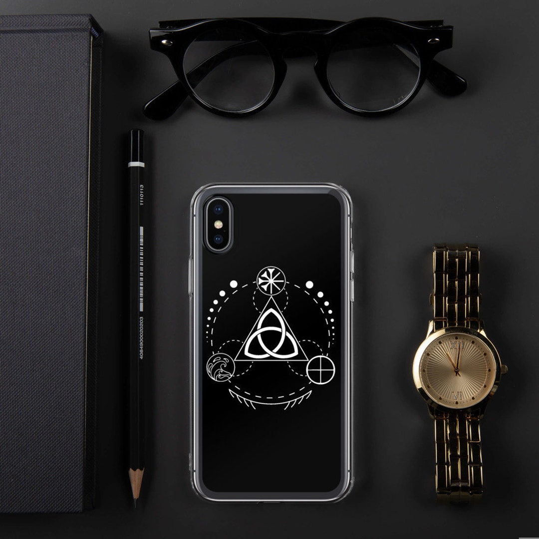 Triquetra Earth, Sea & Sky Pagan Phone Case iPhone 78XXSXRSE1112 Pro ...