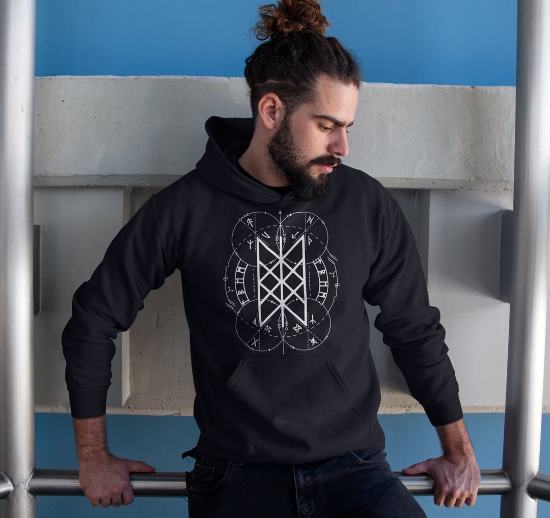 Web of Wyrd Norse Pagan Symbol Unisex Heavy Blend Crewneck Sweatshirt ...