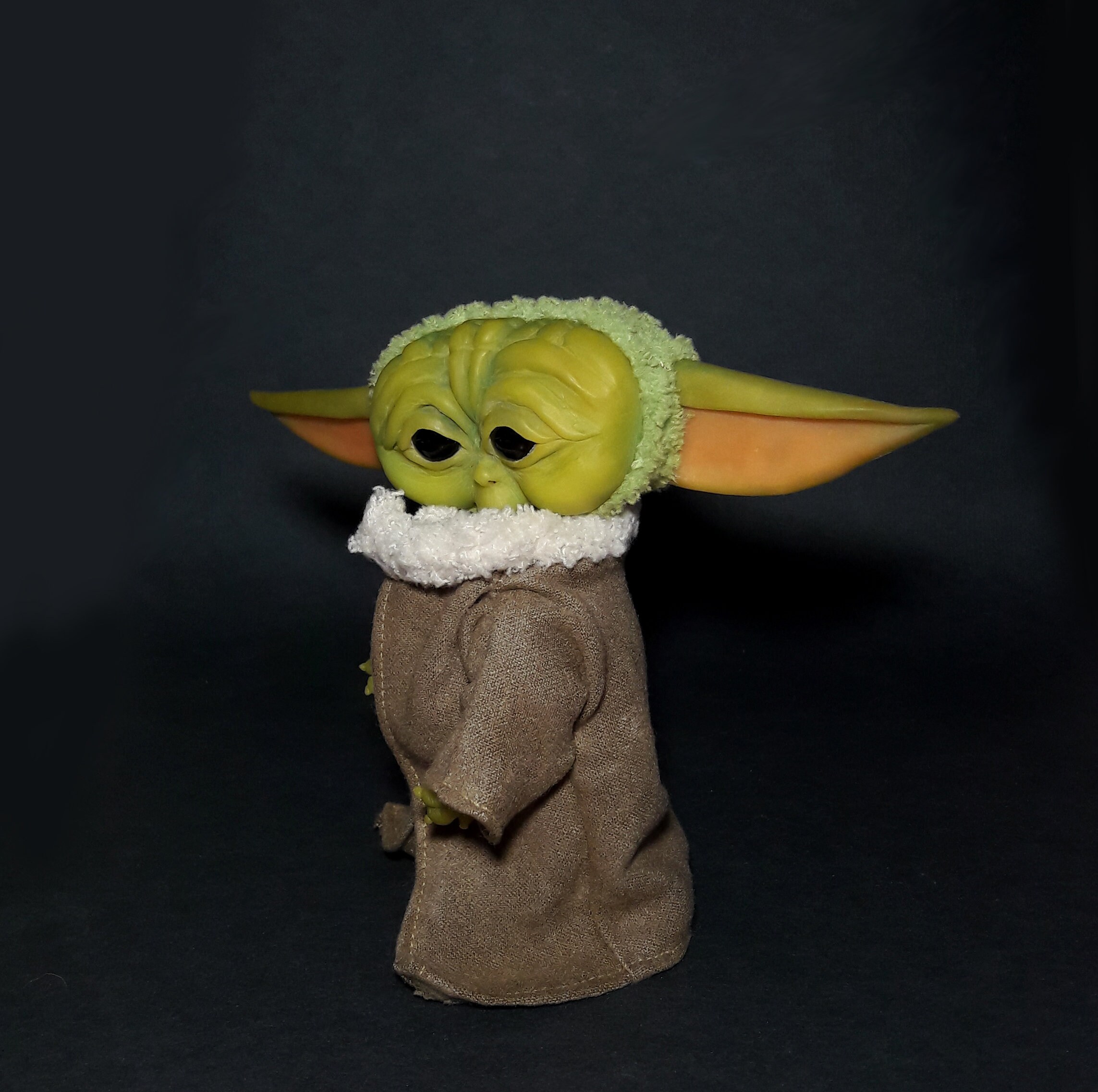 Green alien toy Plush toy baby alien master crochet dolls | Etsy