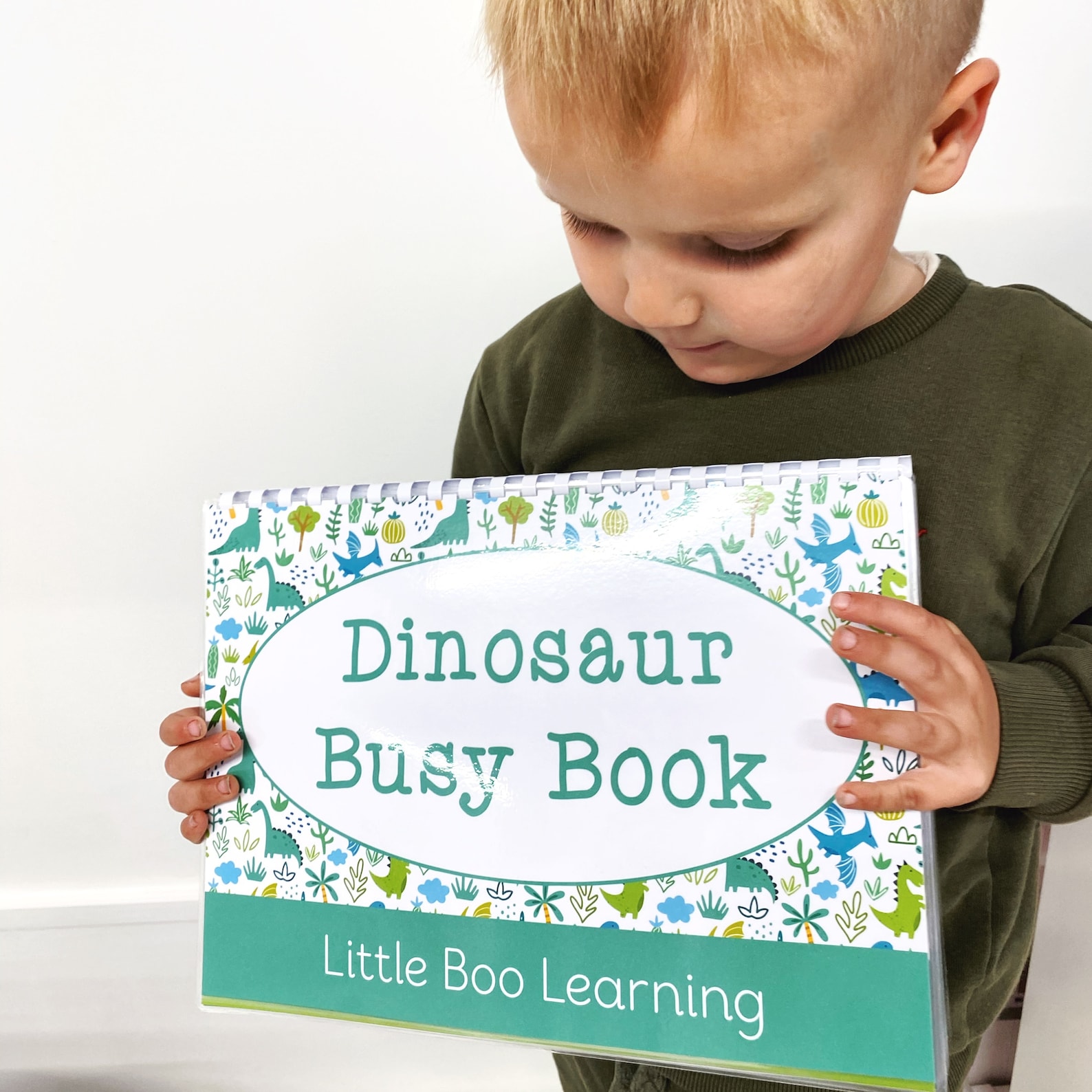 Dinosaur Toddler Busy Book Printable Teaching Resources for - Etsy UK