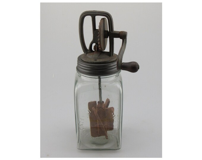 Vintage Reproduction Dazey Butter Churn Jar With Lid - Etsy