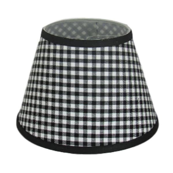 Black and White Checkered Lamp Shade - Etsy