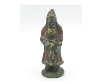 Vintage Barclay Santa 1930-40 Miniature Cast Metal Lead Hand Painted - Etsy
