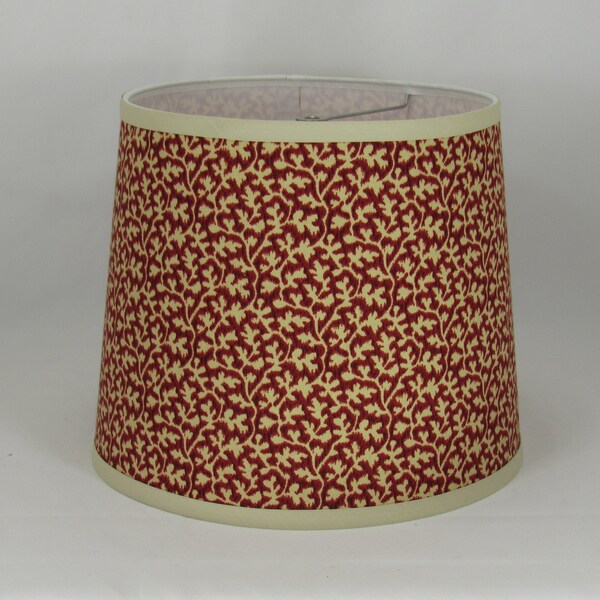 Burgundy Floral Lamp Shade - Etsy