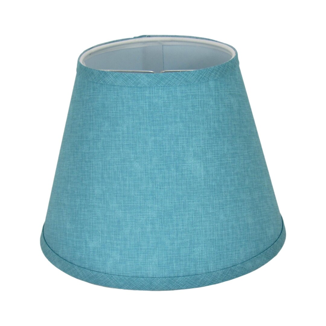 Teal Clip-on Lamp Shade - Etsy