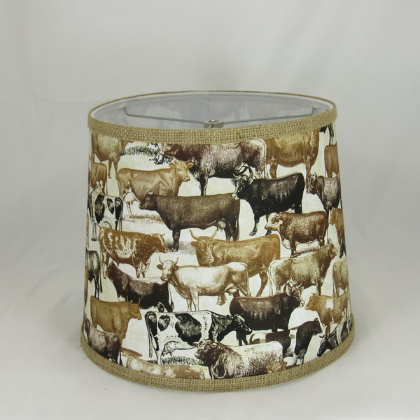 Cow Lamp Shade - Etsy